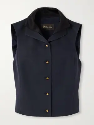 Loro Piana Collared Vests For Women
