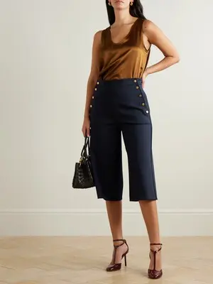 Max Mara Valdez Wool-blend Shorts