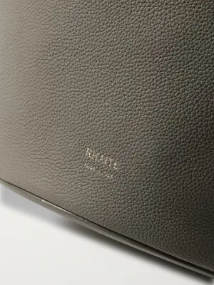 Khaite Lotus Small Textured-leather Tote