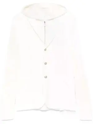 Eleventy Single-breasted Blazer - White