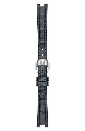TISSOT Desir Leather Strap Watch - Black