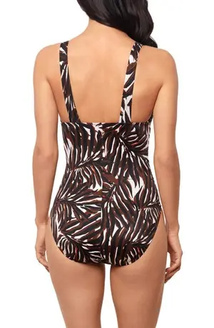 MAGICSUIT® Ventana Evangeline Plunge Neck One-piece Swimsuit