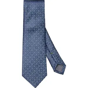 Eton Eton Jacquard Silk Tie Navy