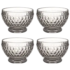 VILLEROY & BOCH Boston Set Of 4 Individual Bowl - Clear