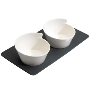 VILLEROY & BOCH Newwave 3 Piece Condiment Set - White