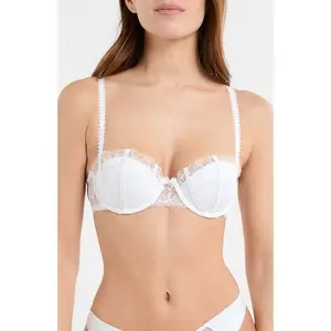 ETAM Mascarade Push-up Balconette Bra - White