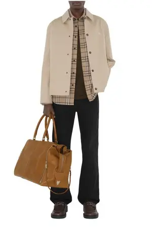 Burberry Gabardine Coach Jacket