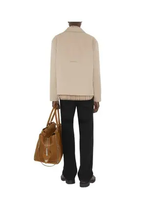 Burberry Gabardine Coach Jacket
