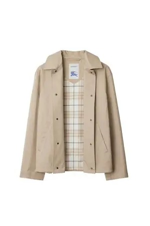 Burberry Gabardine Coach Jacket