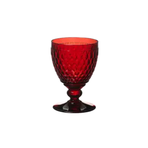VILLEROY & BOCH Boston Coloured Set Of 4 Goblet Red