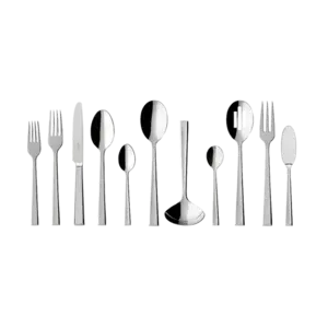 VILLEROY & BOCH Victor 46-piece Flatware Set - Silver/platinum