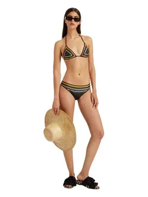 La DoubleJ Doric Bikini Bottom - Doric Placée Black