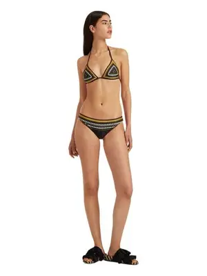 La DoubleJ Doric Bikini Top - Doric Placée Black