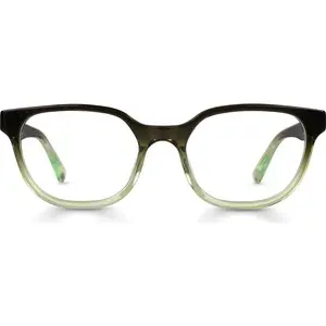 Eyebobs Miss Perception 52mm Cat Eye Reading Glasses - Juniper To Mint Green Crystal