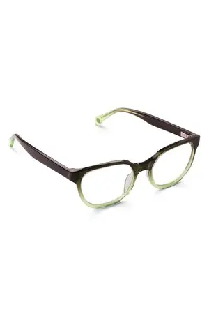 Eyebobs Miss Perception 52mm Cat Eye Reading Glasses - Juniper To Mint Green Crystal
