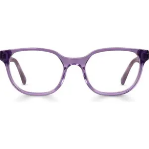 Eyebobs Eyebobs Miss Perception 52mm Cat Eye Reading Glasses Lavender Crystal
