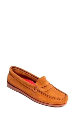 Minnetonka Mellony Penny Loafer - Brown