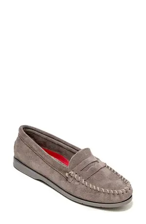 Minnetonka Mellony Penny Loafer - Grey