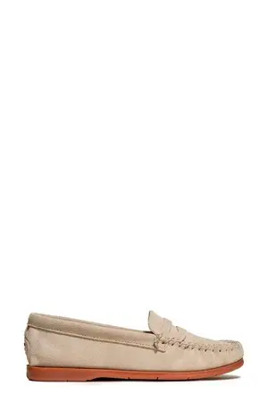 Minnetonka Mellony Penny Loafer - Stone