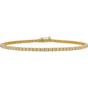 Bony Levy Audrey Trend Diamond Tennis Bracelet - 18k Yellow Gold