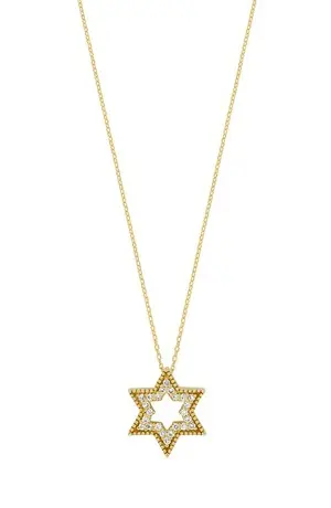 Bony Levy Star Of David Diamond Pendant Necklace - 18k Yellow Gold