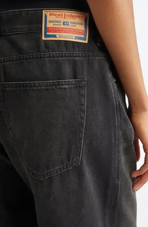 DIESEL® 1996 D-sire Low Rise Wide Leg Jeans - Black