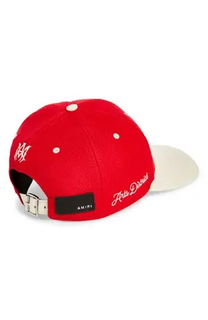 Amiri Panther Patch Two-tone Baseball Cap