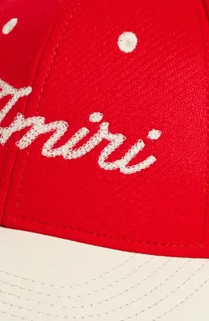 Amiri Panther Patch Two-tone Baseball Cap