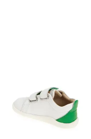Old Soles Little O Sneaker - Snow/grey Suede/neon Green