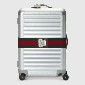 Gucci Porter Medium Trolley - Silver