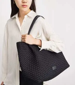 Harrods Neoprene Woven East-west Tote Bag