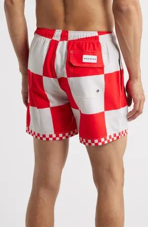 MAVRANS Victory Lap Waterproof Swim Trunks