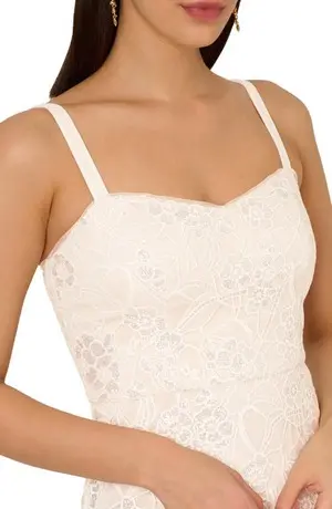 Adrianna Papell Sequin Lace Cocktail Dress