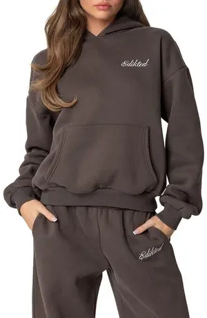 Edikted Relaxed Sweatshirts Hoodies For Women