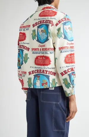 BODE Enrichment Jacket - White Multi