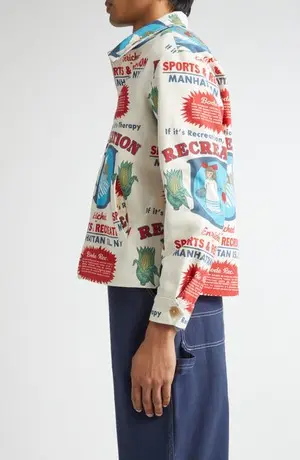BODE Enrichment Jacket - White Multi