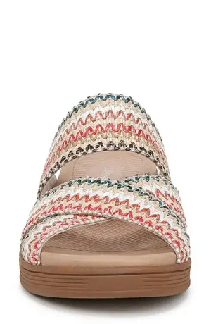 LIFESTRIDE Bzees Fiona Wedge Sandals - Beige