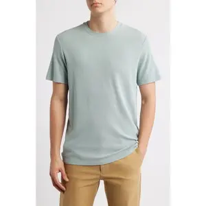 Nn07 Clive Cotton Blend T-shirt Steely Blue