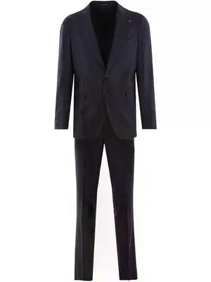 Tagliatore Pinstripe-pattern Wool Suit