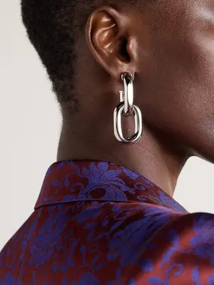 Rabanne Xl Link -tone Earrings