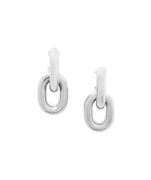 Rabanne Xl Link -tone Earrings - Silver