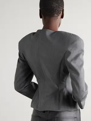 Magda Butrym Wool And Silk-blend Blazer
