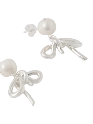 Completedworks Once In A Blue Moon Recycled Pearl Earrings