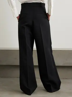 Carven Wide-leg Twill Trousers