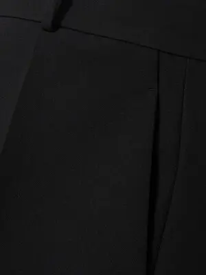 Carven Wide-leg Twill Trousers
