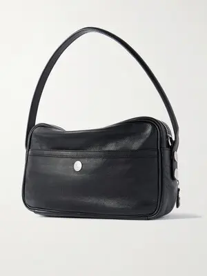 Acne Studios Camerero Party Textured-leather Shoulder Bag