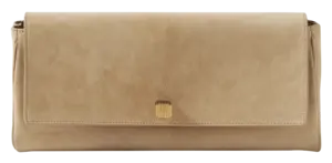 Khaite Audrey Suede Clutch