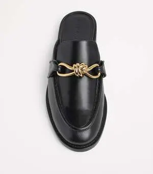 Bottega Veneta Astaire Open-back Loafers