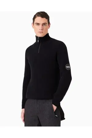 Giorgio Armani Neve Mock-neck Jumper