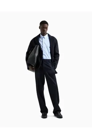 Emporio Armani Stretch Cotton Poplin Shirt